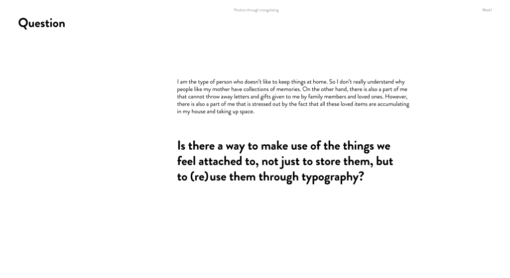 Position through triangulating 01
